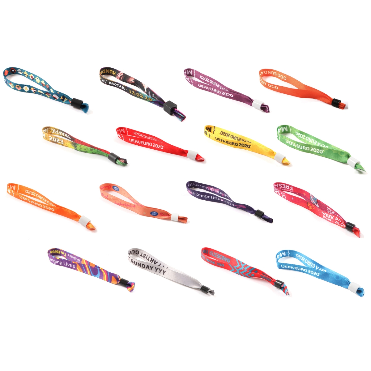 Express Recycled Fabric Wristband - Wristbands Direct