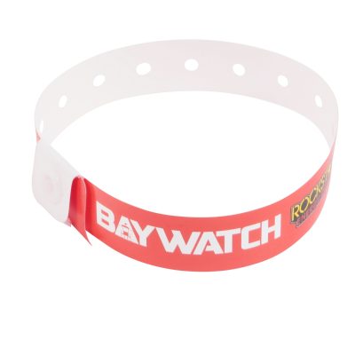 L-Shaped Vinyl Wristbands - Wristbands Direct